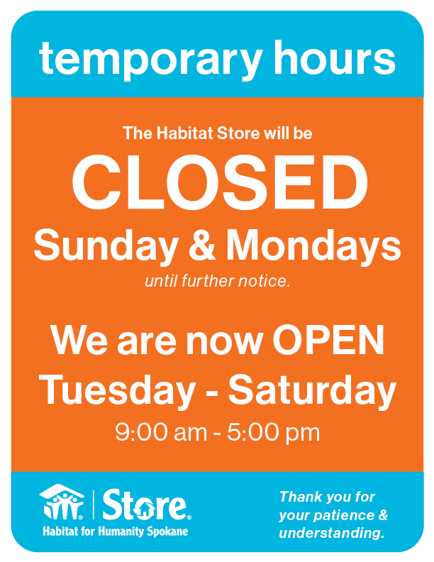 habitat store – Habitat-Spokane